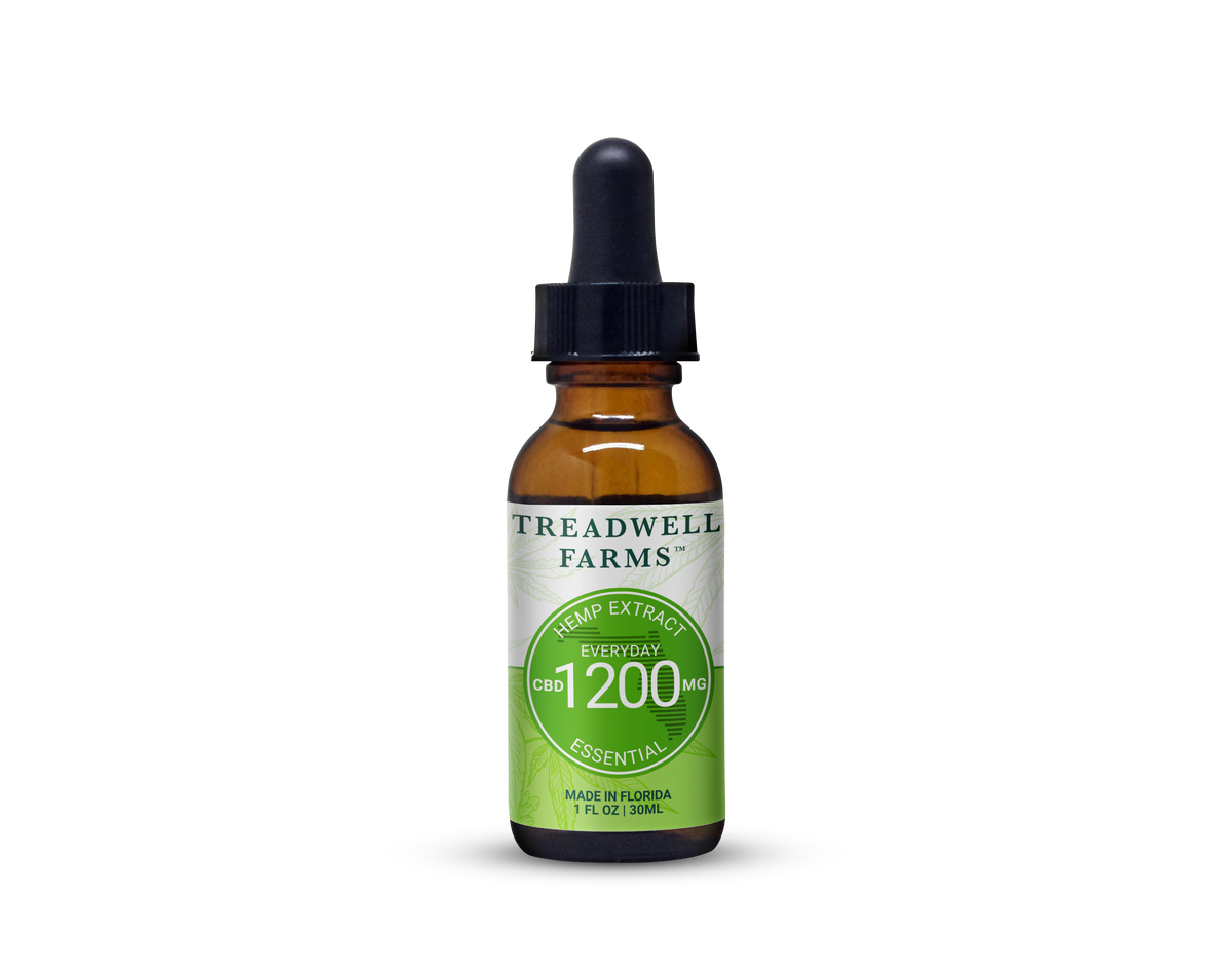 1200mg Essential Blend CBD Hemp Extract - Treadwell Farms